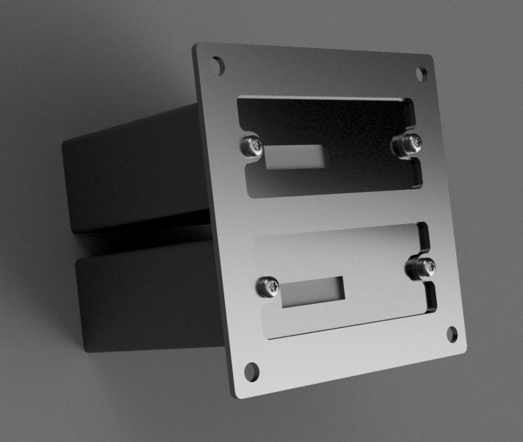 Dual Mounting Plate – DS Instruments Microwave Equipment